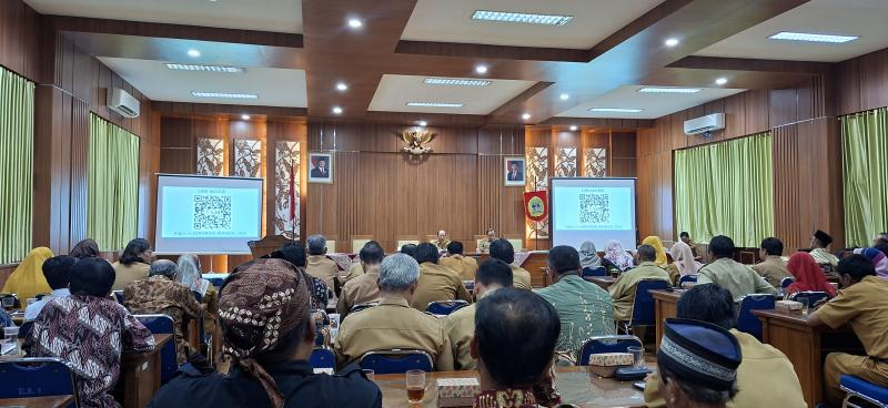Kalurahan Ponjong Hadiri Rapat Konsolidasi Akhir Tahun 2025 dan
